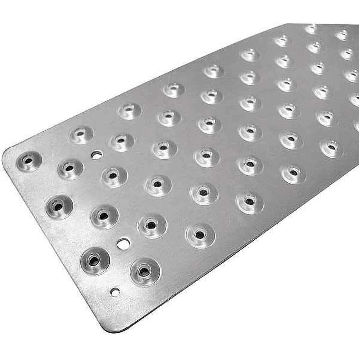 Handi Ramp Stair Tread Cover,Silver,48in W,Alum NST103748SL0 - Walmart.com