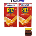 Handi-Snacks RITZ Crackers 'N Cheesy Dip Snack Packs, 9.5 oz - Walmart.com