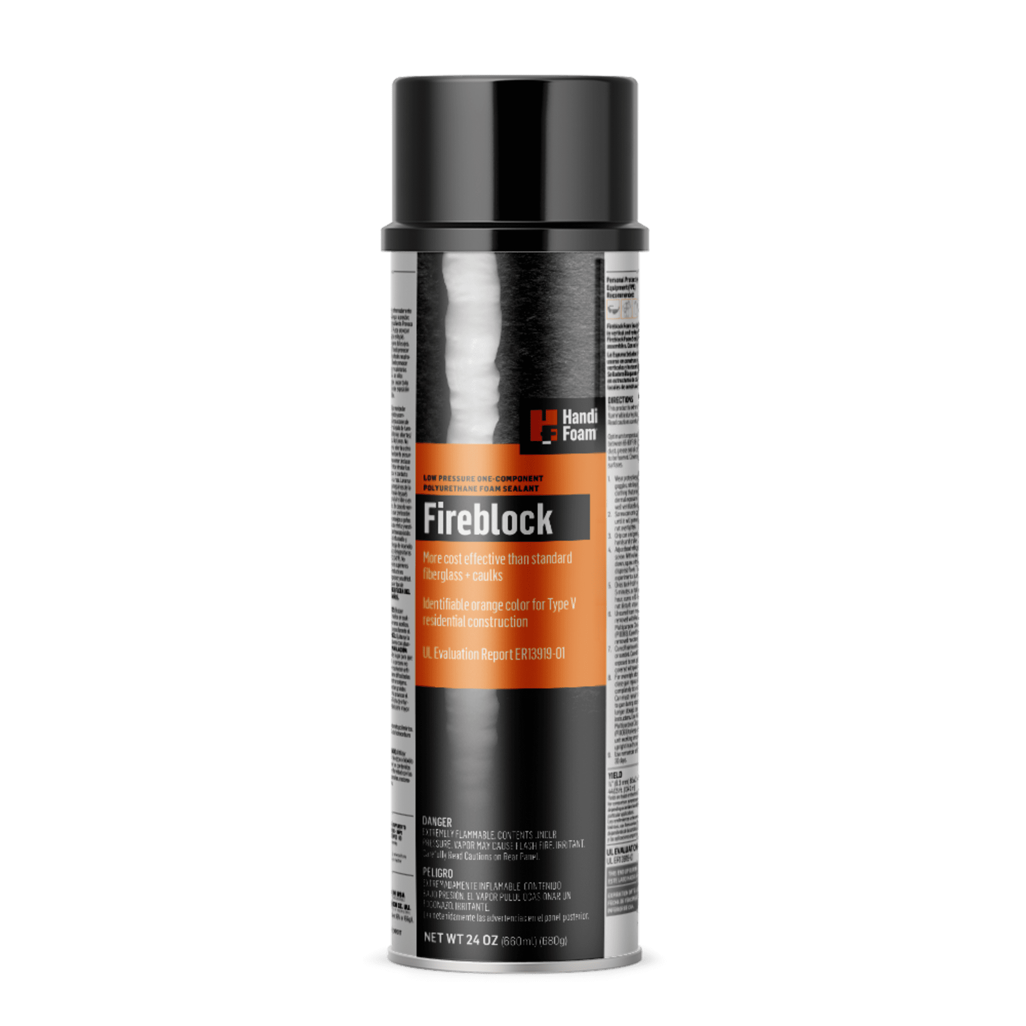 HandiFoam FireBlock Straw Foam Sealant, 24 oz Gun Foam - Walmart.com