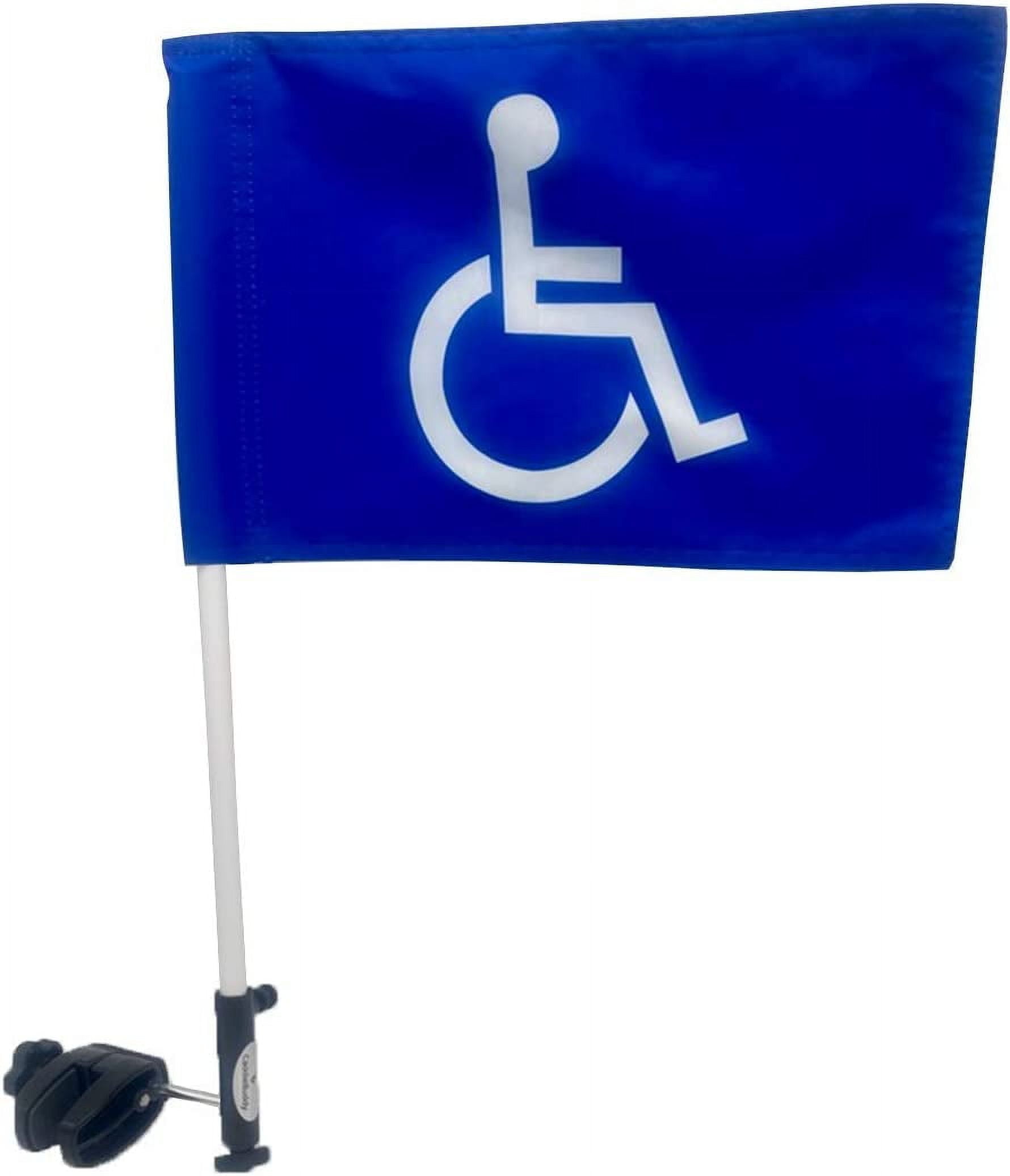 Handicap Golf Cart Flag with Mount - Walmart.com