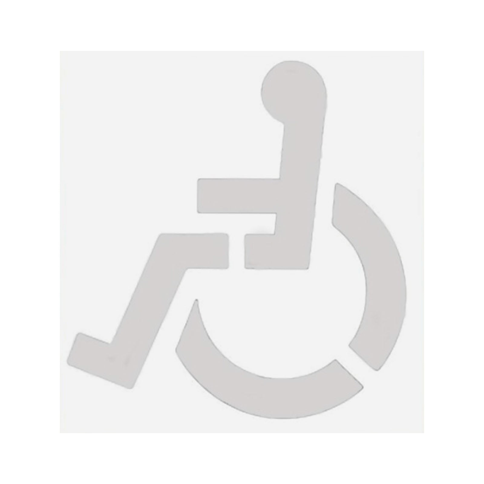 Handicap Parking Stencil Marker Symbol Template Reusable Parking Lots ...