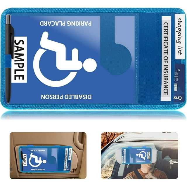 Handicap Placard Holder for Auto,Handicapped Placard Holder for ...