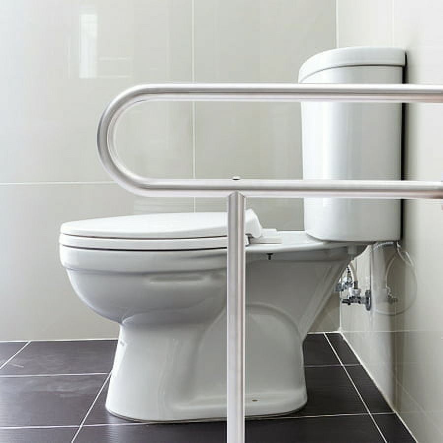 Handicap Rails Grab Bars Toilet Rail, Bathroom Support Safety Hand ...