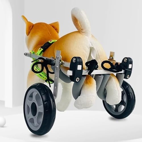Handicapped Dog Assisted Walker for Back Legs, Adjustable Wheelchair ...