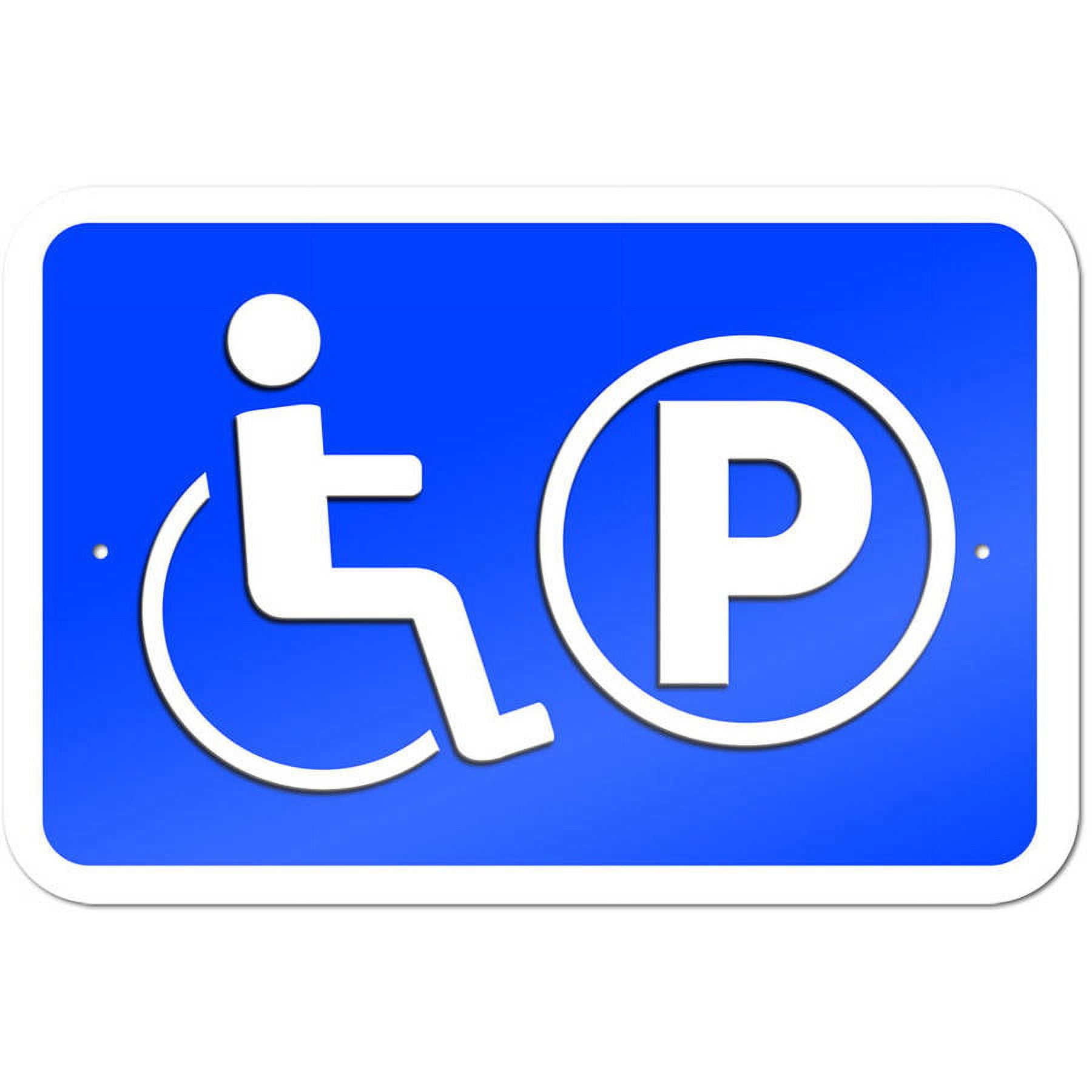 Handicapped Parking Sign - Walmart.com