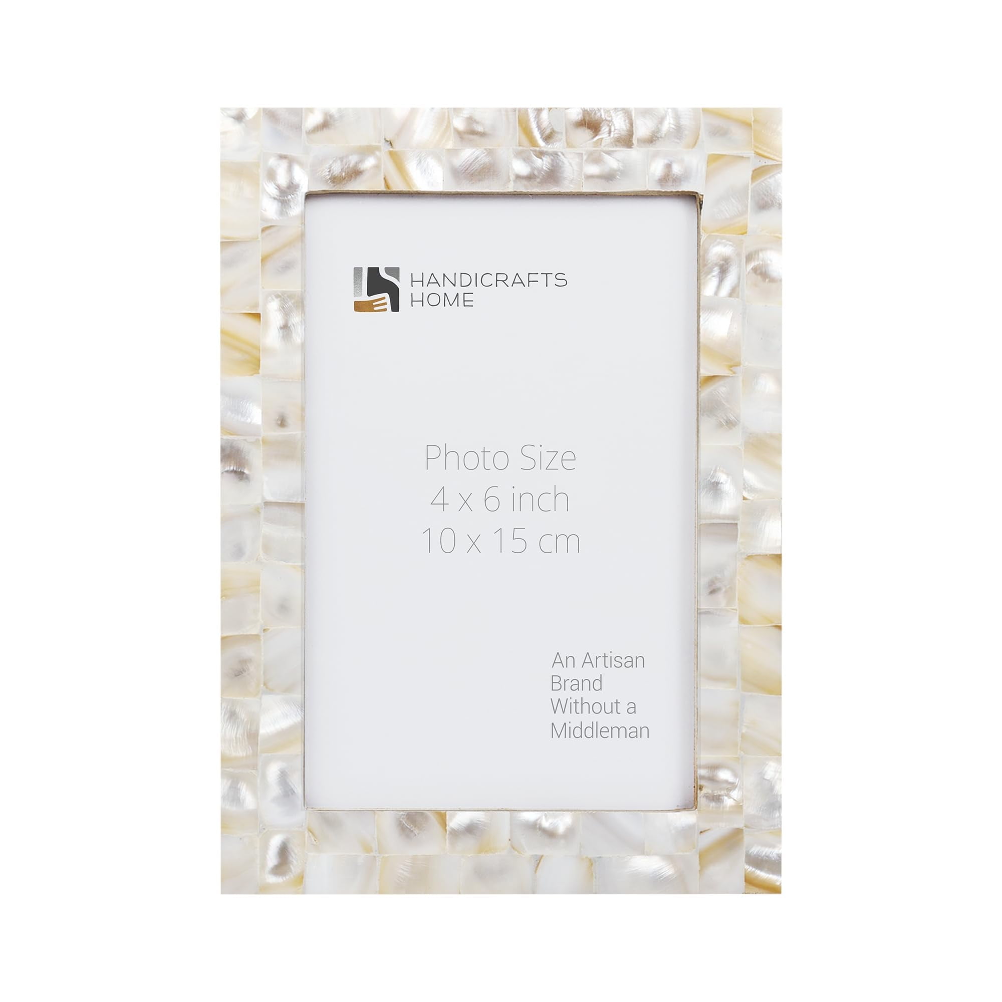 Handicrafts Home 4" X 6" Mother of Pearl Photo Frames - Handmade ...