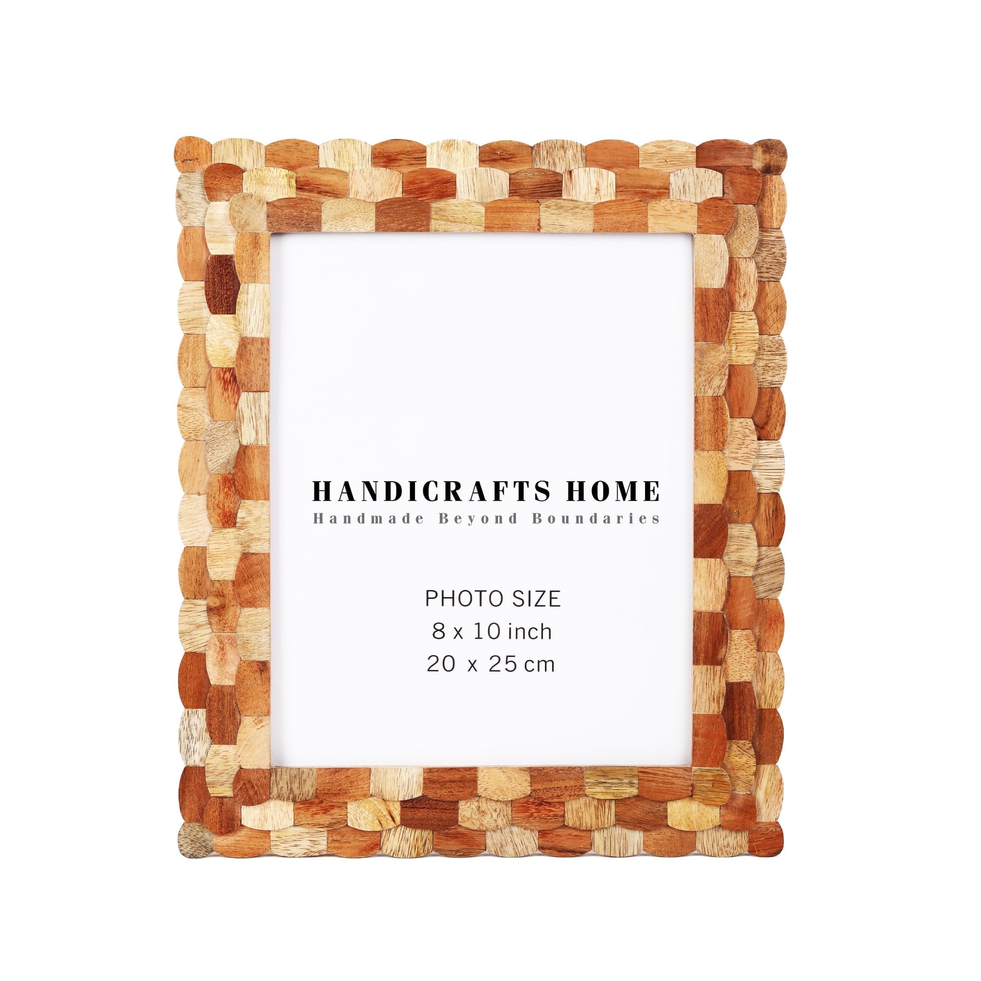 Handicrafts Home 8x10 Artisan Collection Photo Frame - Wooden Collage ...