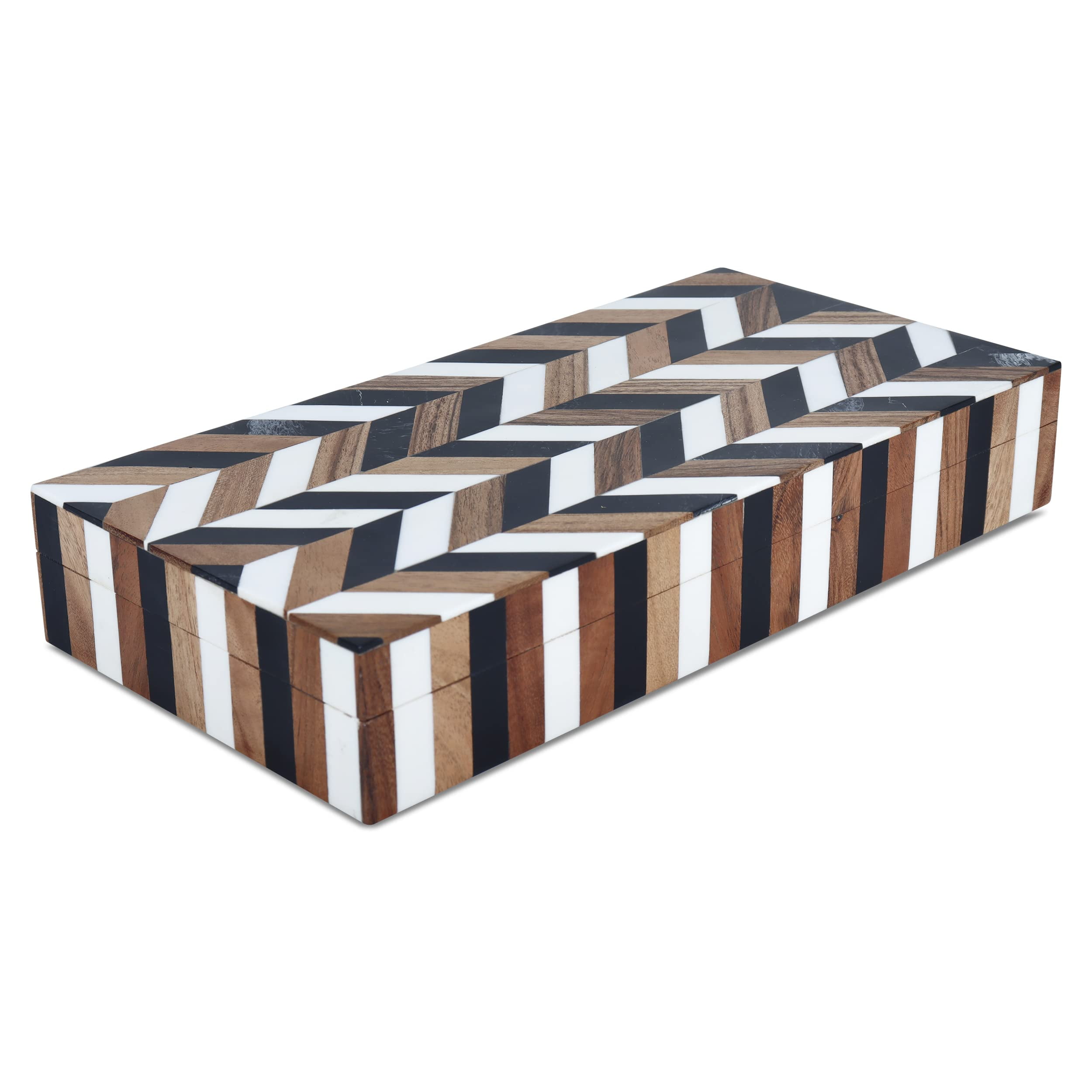 Handicrafts Home Handmade Decorative Storage Box with Lid – Boho ...