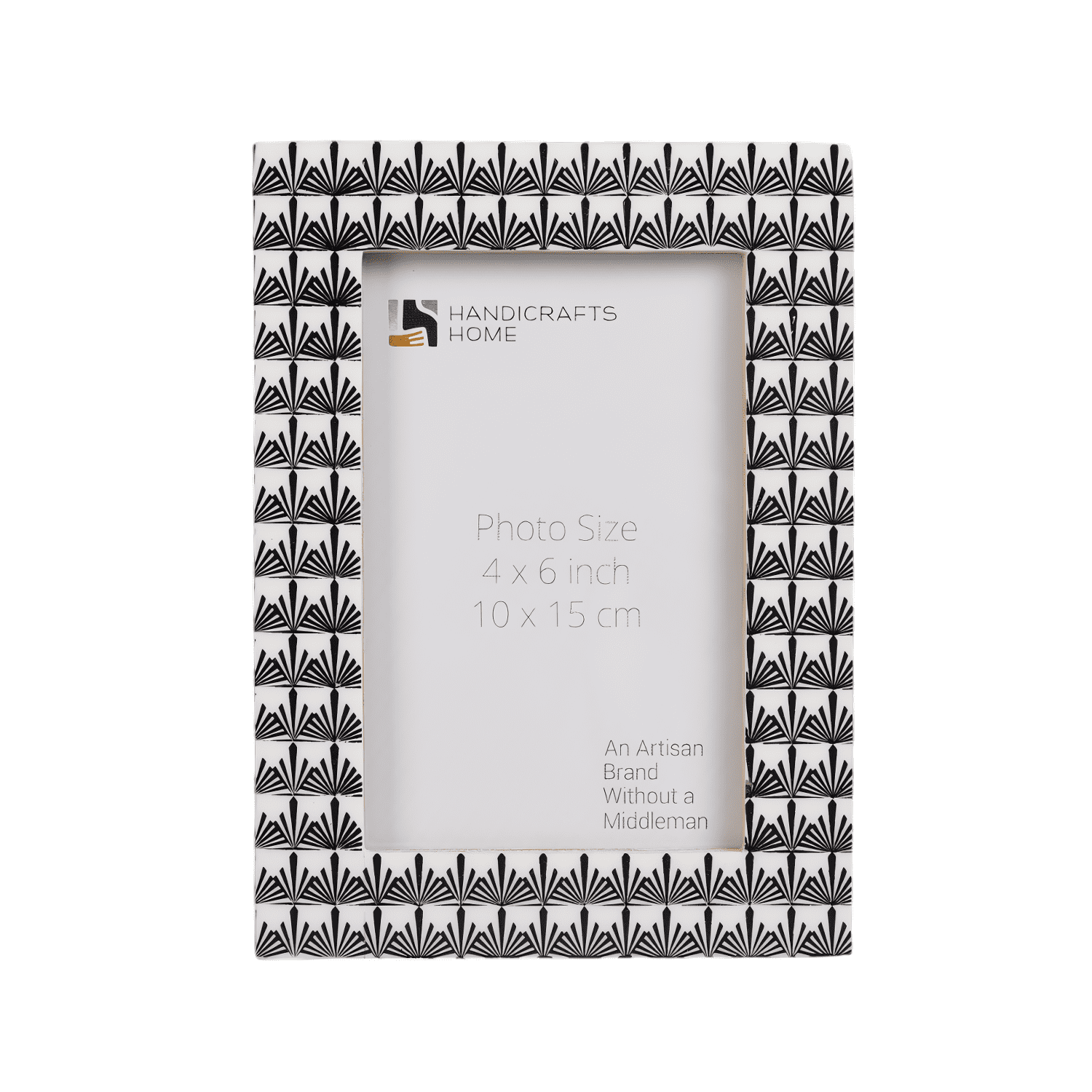 Handicrafts Home Handmade Tabletop 4x6 Picture Frame – Resin Inlay ...