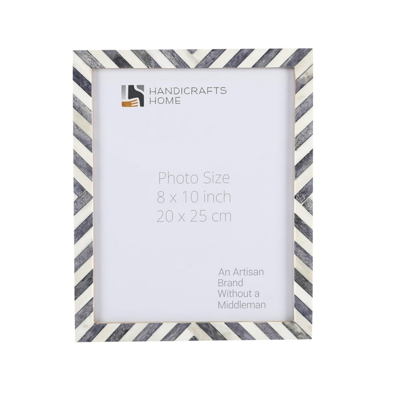 8x10 Frame 8x10 To 6x8in Mosman Natural Oak Box Photo Frame Set Of 2