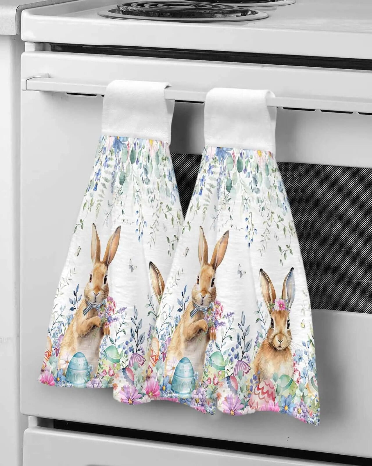 Handkerchief Kids Soft Microfiber Towels Hanging Absorbent Kitchen ...