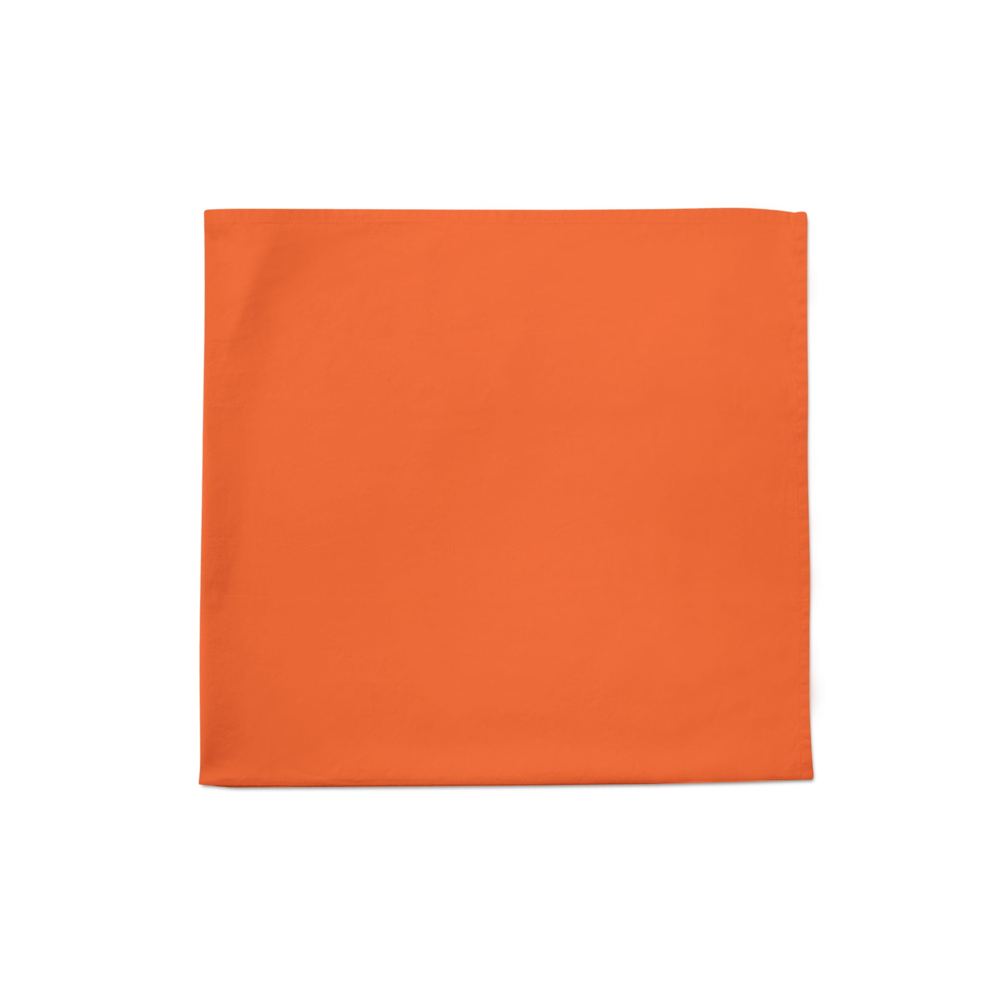 Handkerchiefs 6 Pack Premium Cotton Classic Pocket Squares (Orange ...