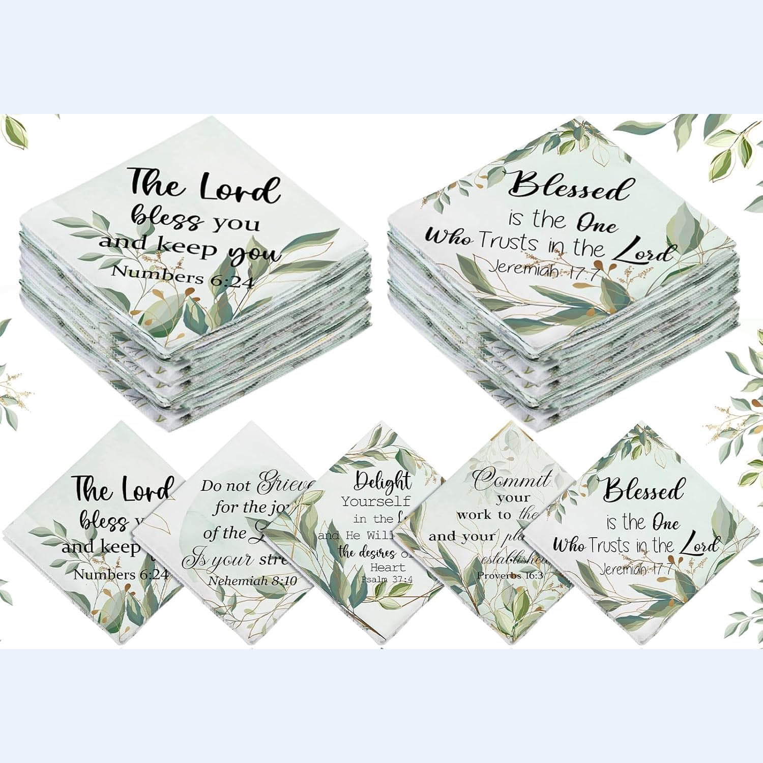 Handkerchiefs for Women Gifts Christian Religious Bible Verse ...