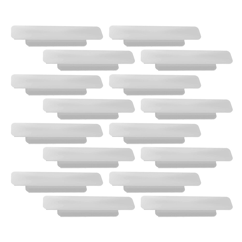 Handle 8 Pairs Plastic Door Pull Adhesive Handles Drawer Pulls Kitchen ...