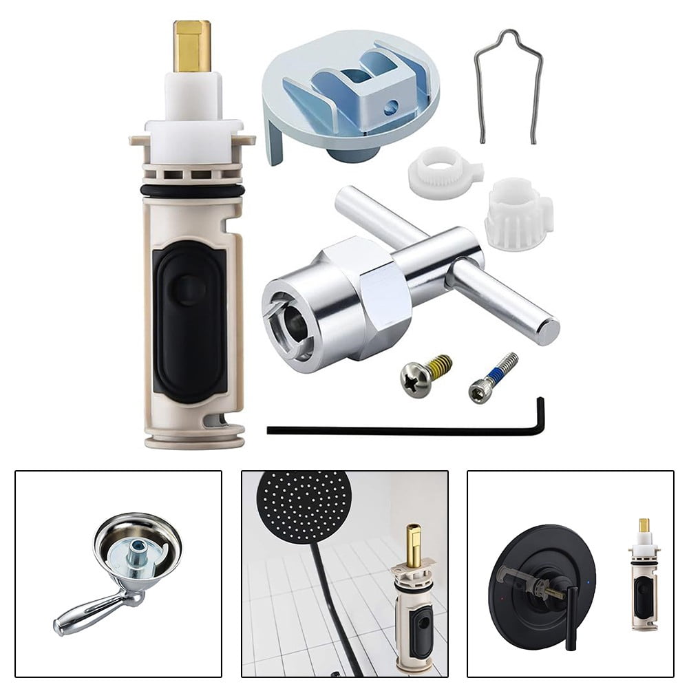 Handle Adapter Replacement Cartridge & Tool Kit:Scald Guard & Temp ...