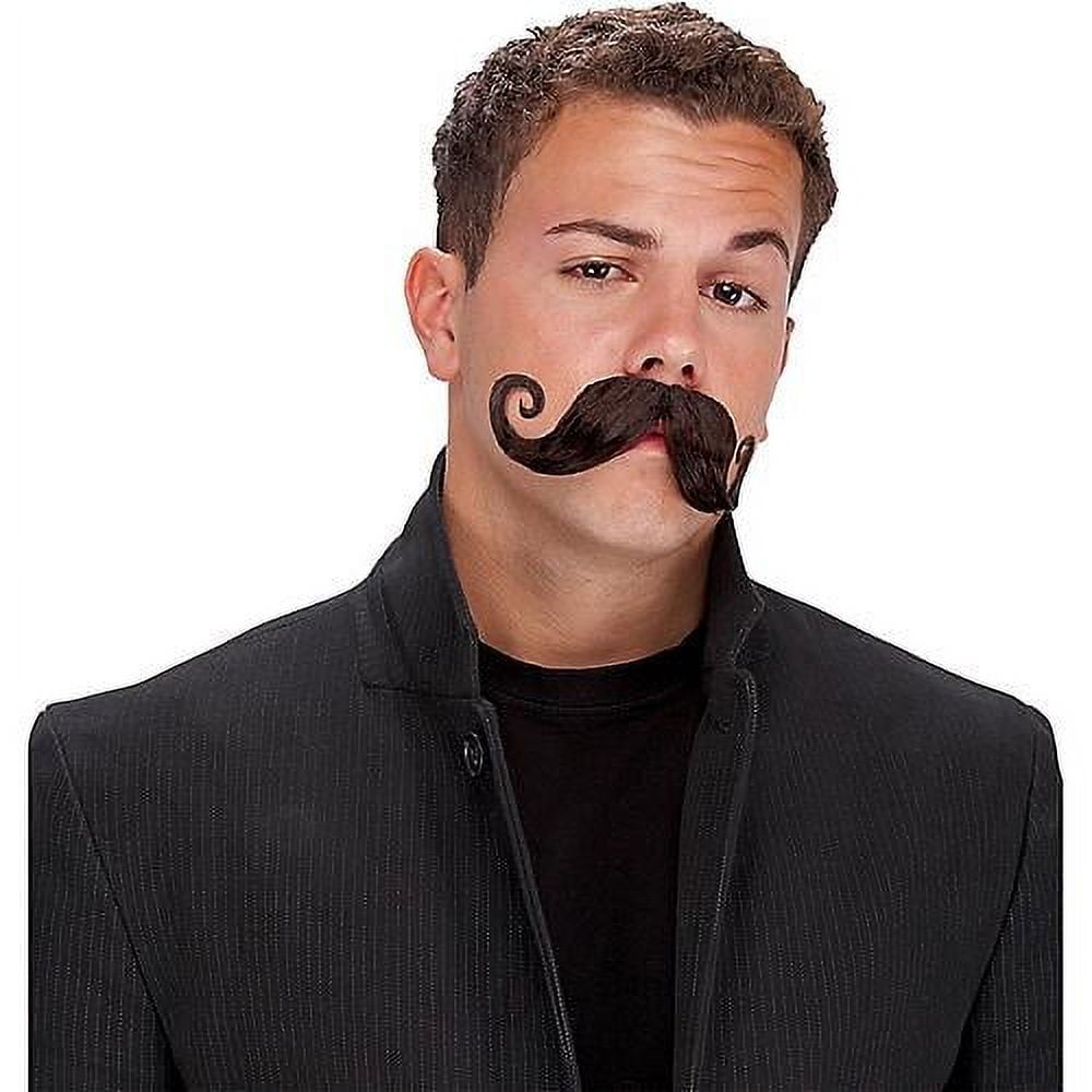 Handle Bar Adult Halloween Mustache Accessory - Walmart.com