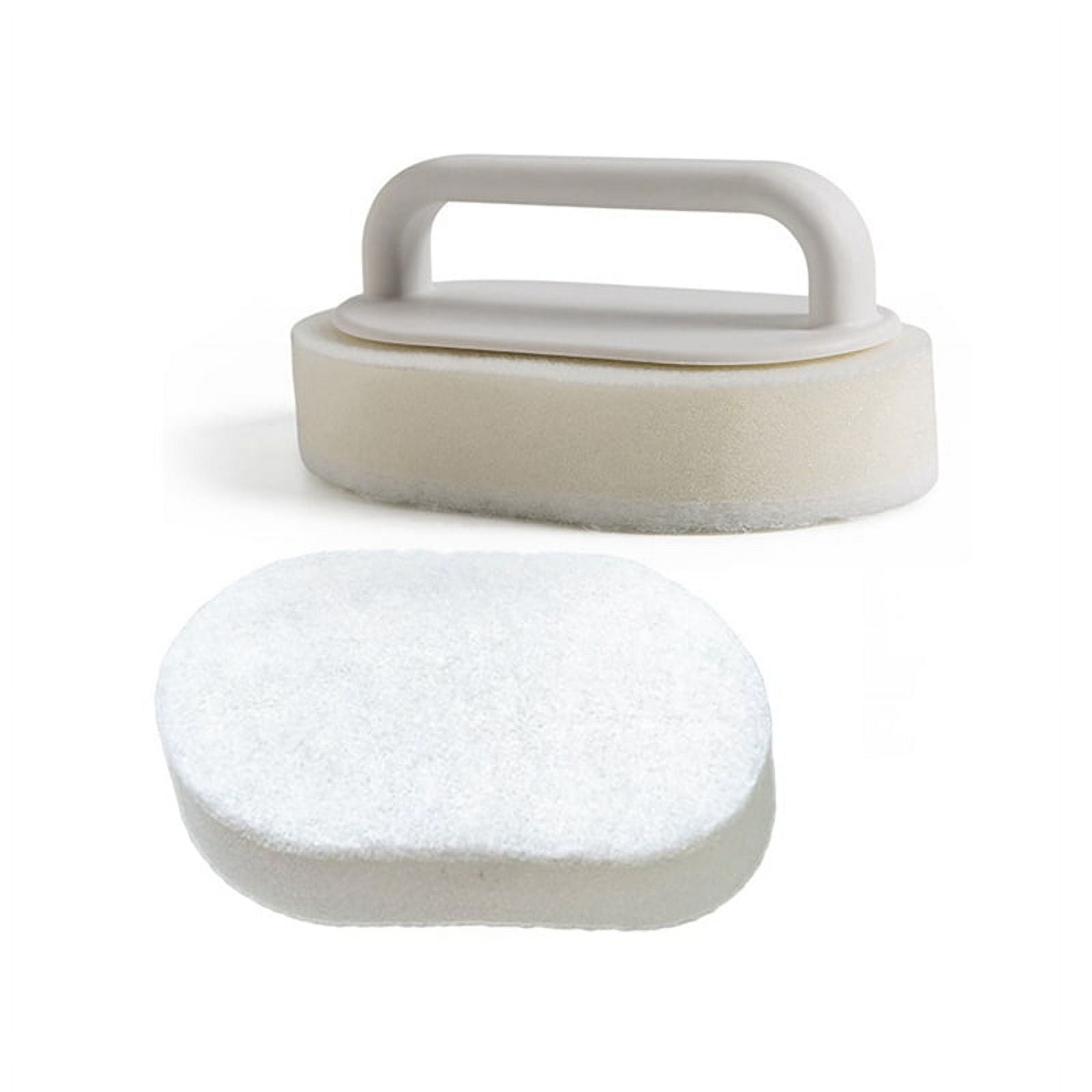 Handle Bath Tub Scrubber Soap Scum Remover for Shower Scrubbers Non ...