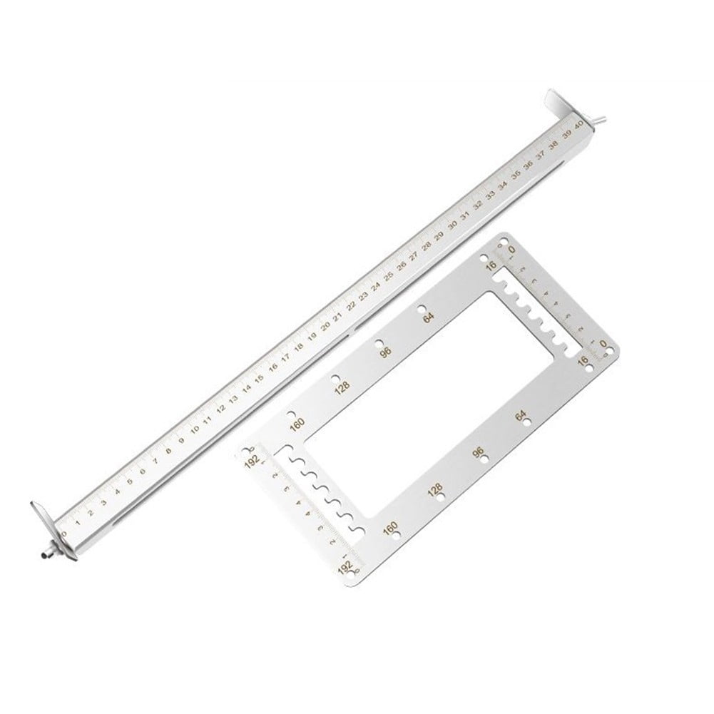 Handle Boring Hole Locator Door Knob And Pull Installation Jig Drill ...