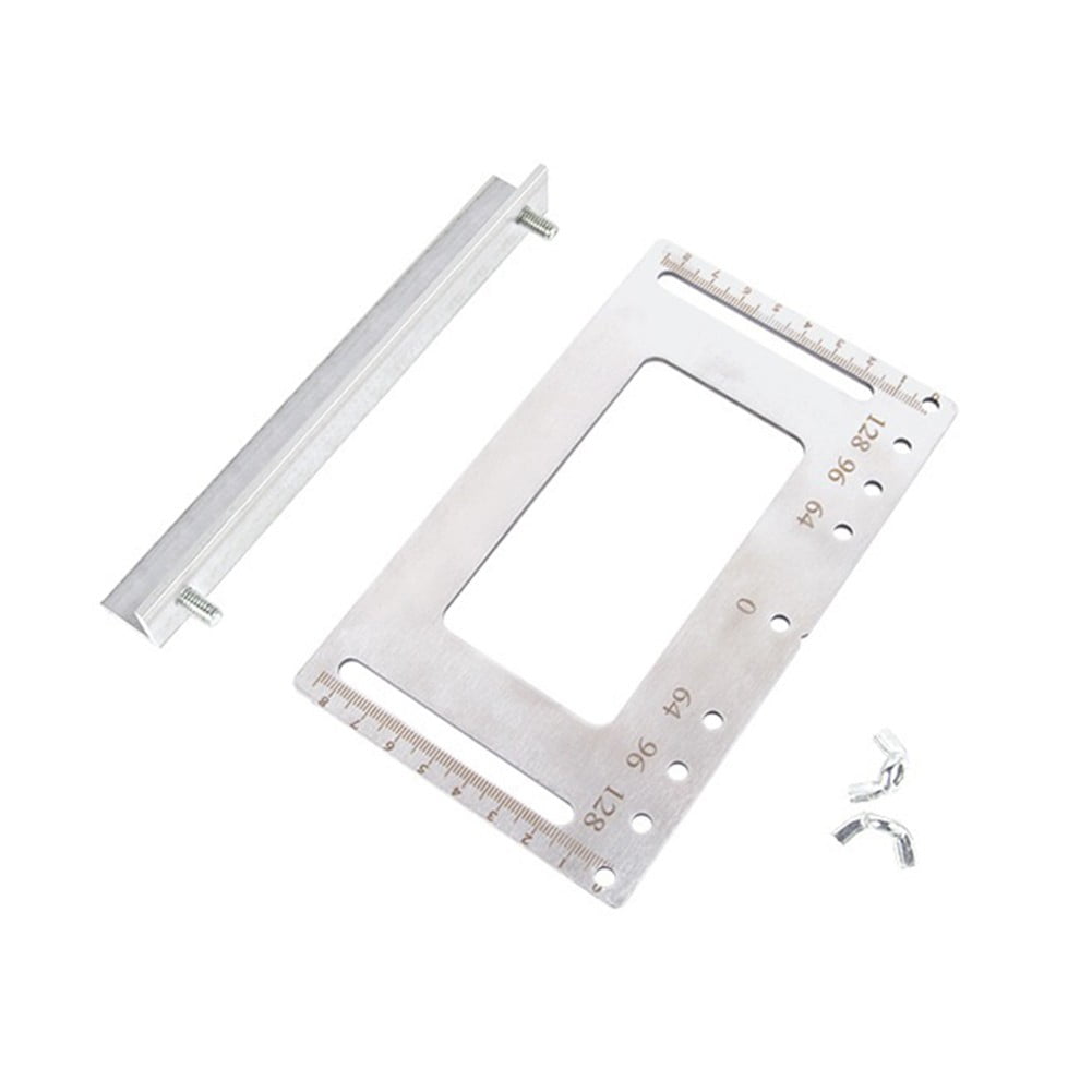 Handle Boring Hole Locator Door Knob and Pull Installation Jig Drill ...