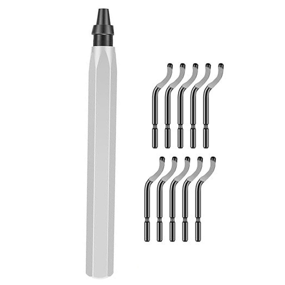 Handle Burr Metal Deburring Remover Cutting Tool with Rotary Deburr ...