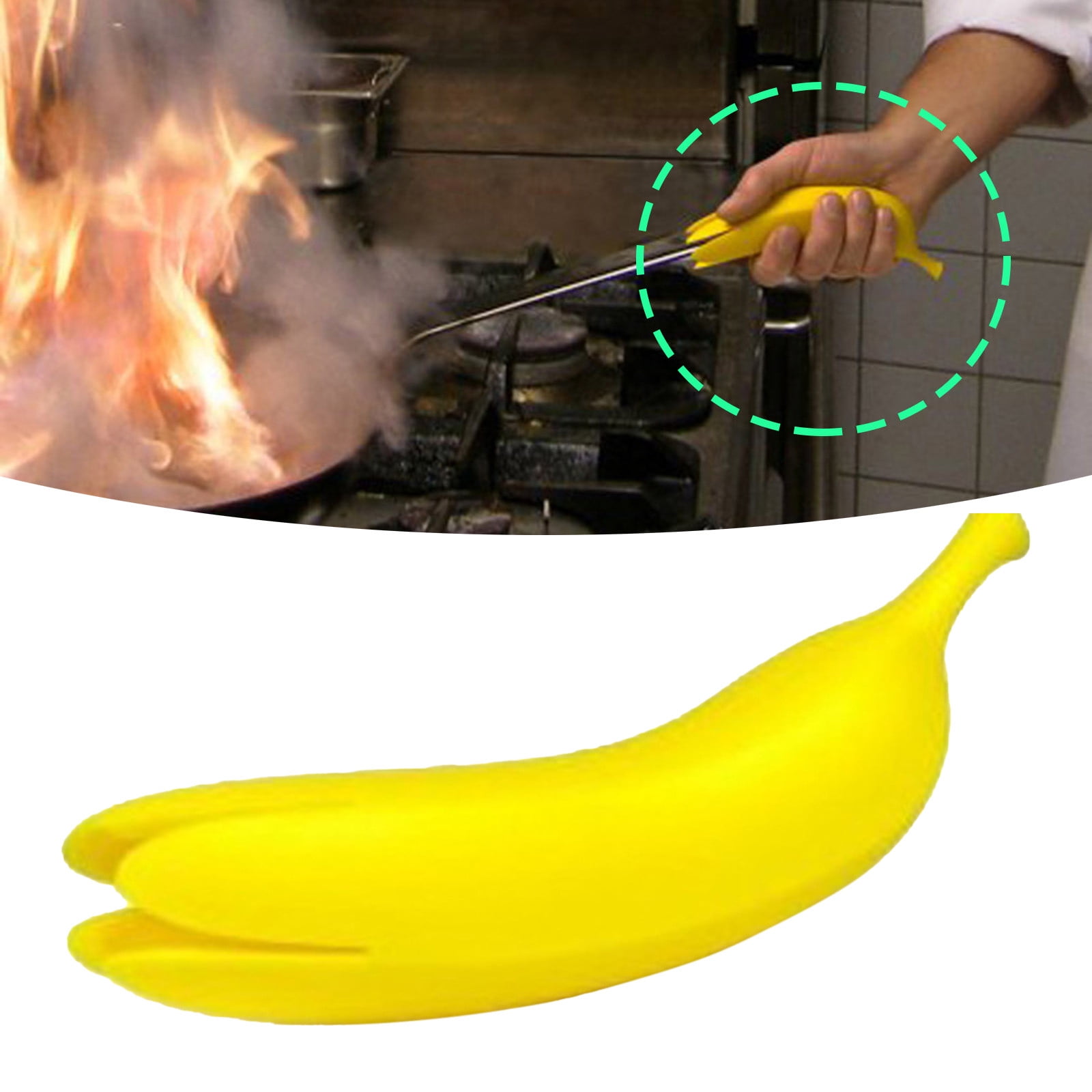 Handle Cover Pan Handle Sleeve With Banana Shape | Skillet Handle Cover ...