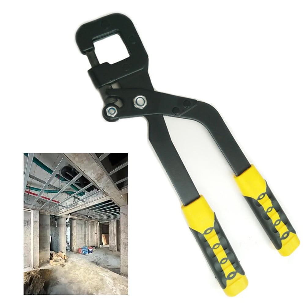 Handle Crimper Tweezers Drywall Punching Tool Fastening Bolt Crimper ...