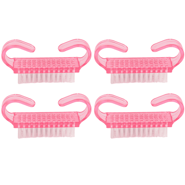 Handle Grip Nail Brush, Fingernail Scrub Cleaning Brushes for Toes and ...