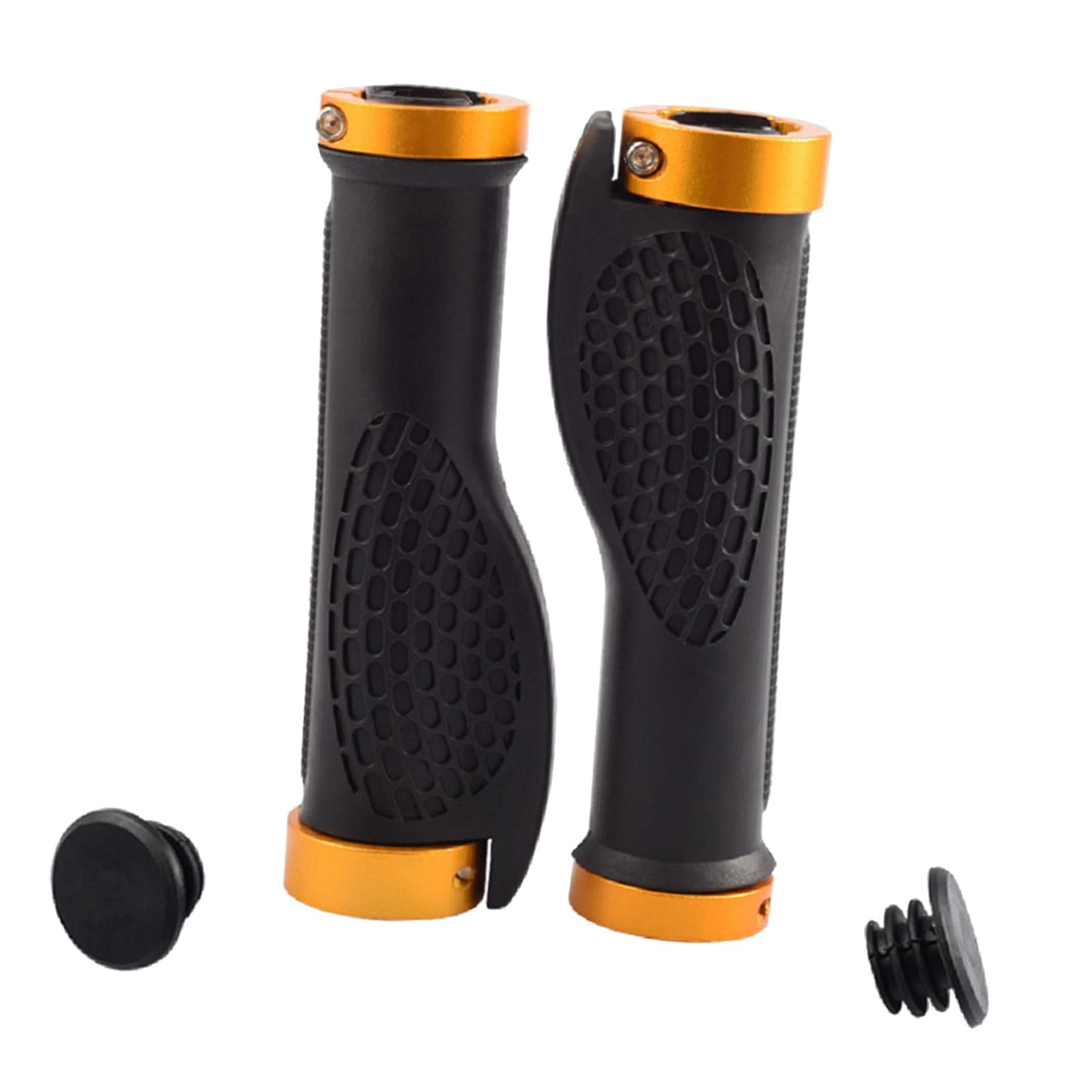Handle Grips 5" Long Handle Bar for Road Bikes Folding Bikes Golden ...