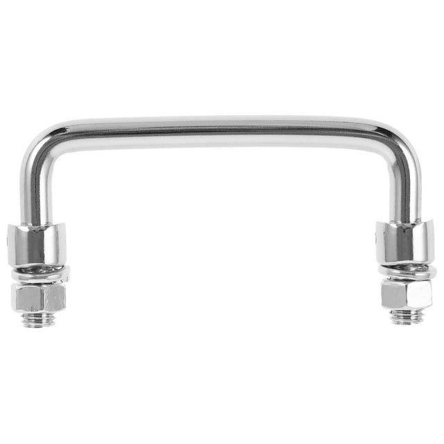 Handle Heavy Duty Pull Handle Iron Chrome Plated Chest Handle Folding ...