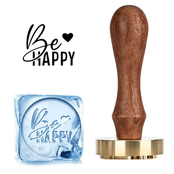 Handle Ice Stamper Ice Engraving Tool With Intricate Carved Pattern For ...