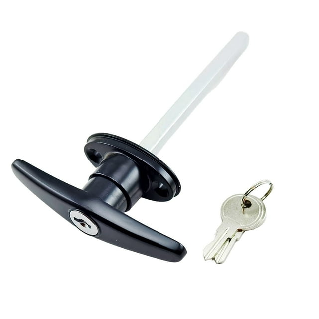 Handle Lock Door T Handle Lock Kit with 2 Keys Door Lock Door Lock ...