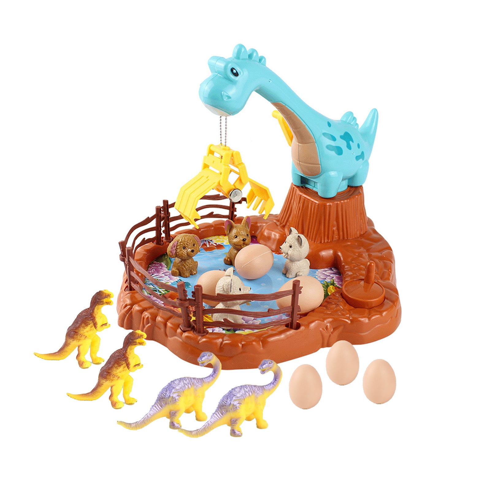 Handle Operation 360 Degree Rotation - Cute Shape Claw Machine Toy ...