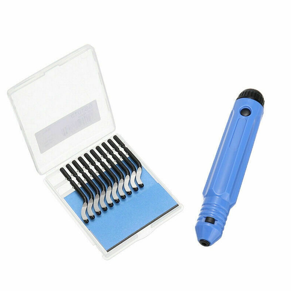 Handle Plastic Burr NB1100 Scraper+10pc BS1010 Blades Trimming ...