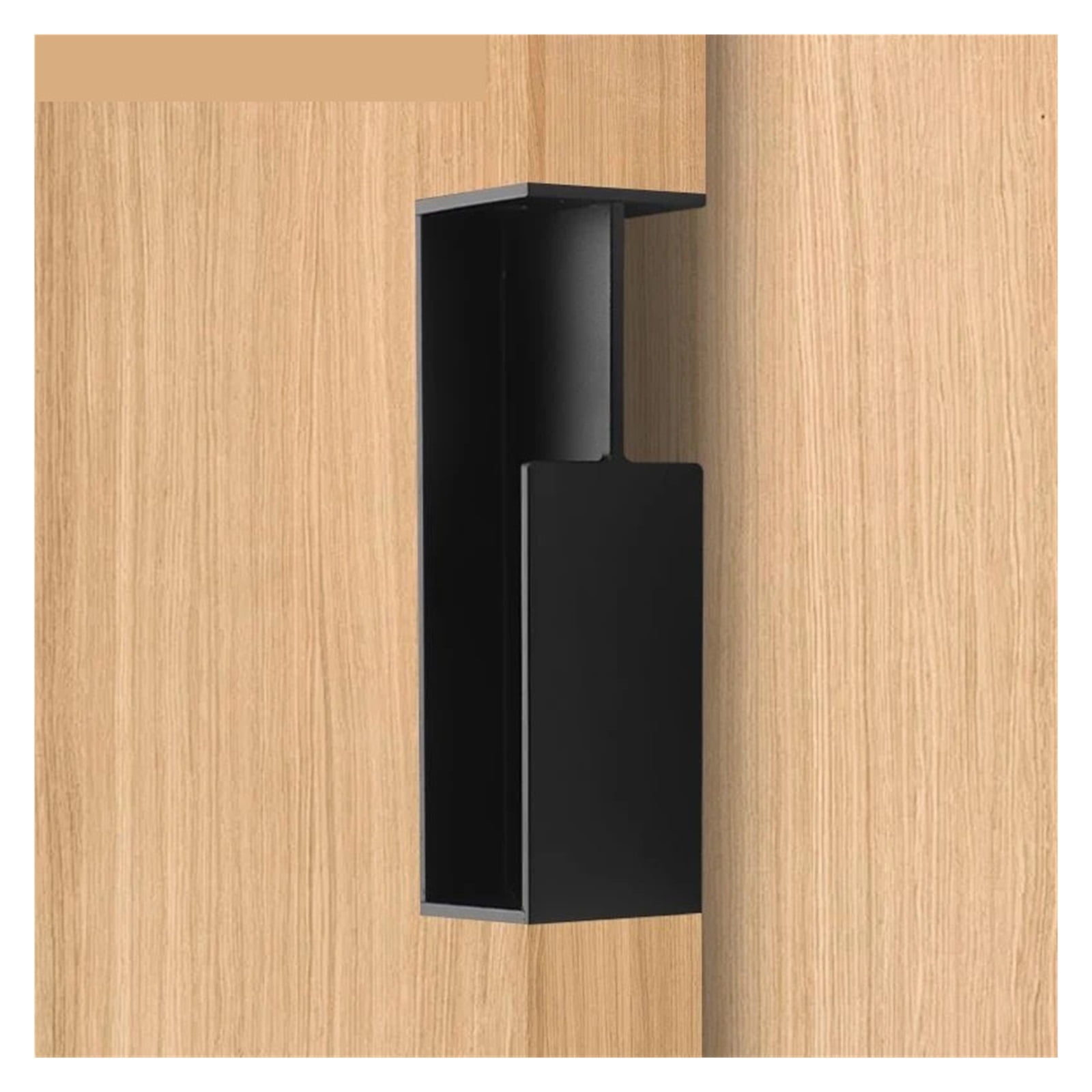 Handle Pocket Door Invisible Handle Industrial Style Embedded Sliding ...