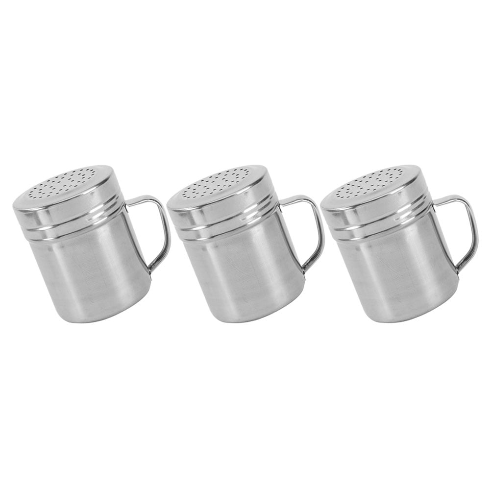 NIAIZEK Metal Spice Shakers Set of 3 - Kitchen Seasoning Containers ...
