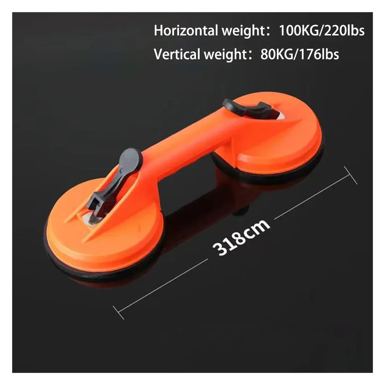 Handle Suction Cup Glass Suction Cup Dent Puller Handle Lifter For Lift ...