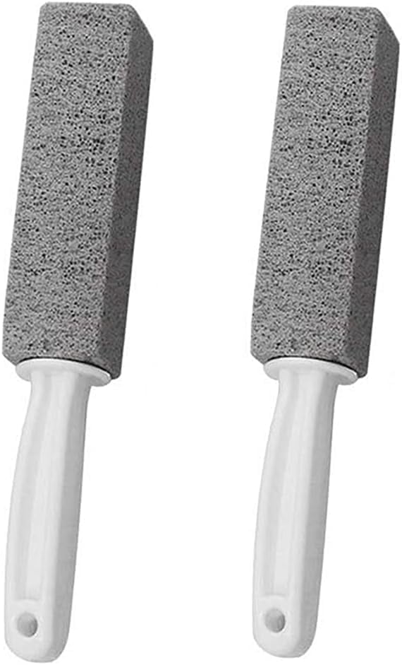Handle Toilet Bowl Cleaner Pumice Stone Sticks Hard Water Ring Stains ...
