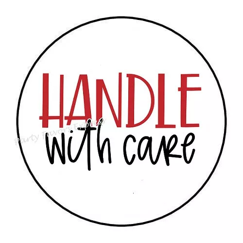 Handle With Care Sticker Envelope Seals Labels Stickers Phone Decal ...