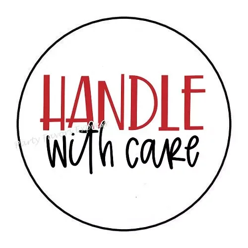 Handle With Care Sticker Envelope Seals Labels Stickers Phone Decal ...