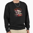 Handle With Purr Caution Kitten Unisex Sweatshirt Funny Christmas Retro ...