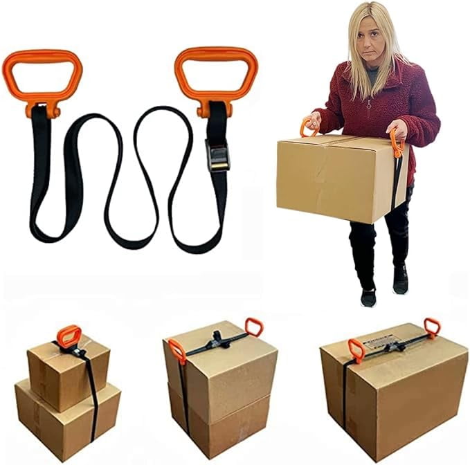 Handle and Haul 2 Handle and Single 9 ft Moving Strap for Lifting ...