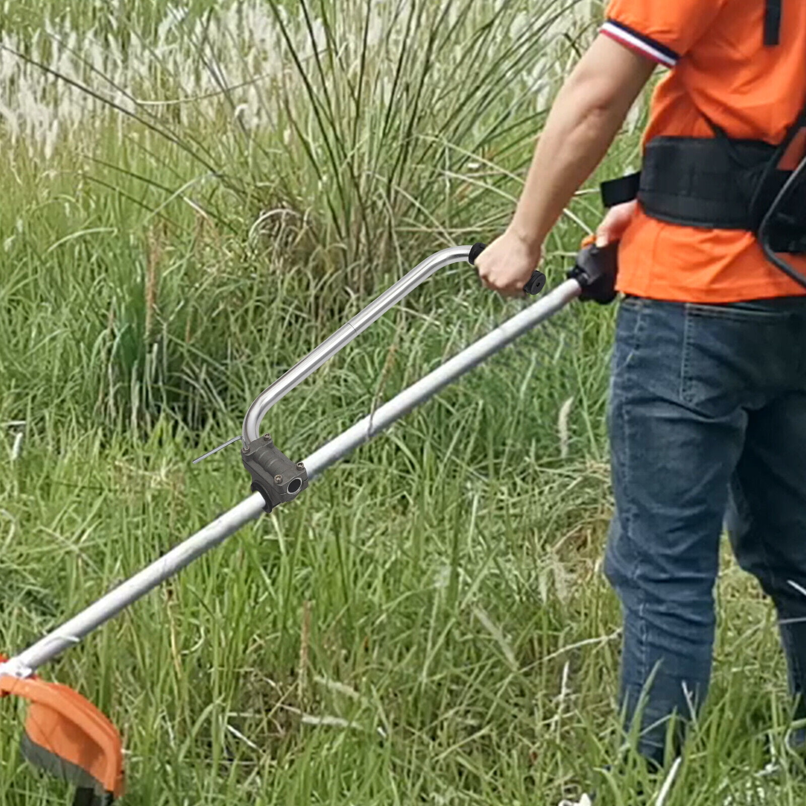 Handle for String Trimmer Handle, Modern Silver Trimmer Handle ...