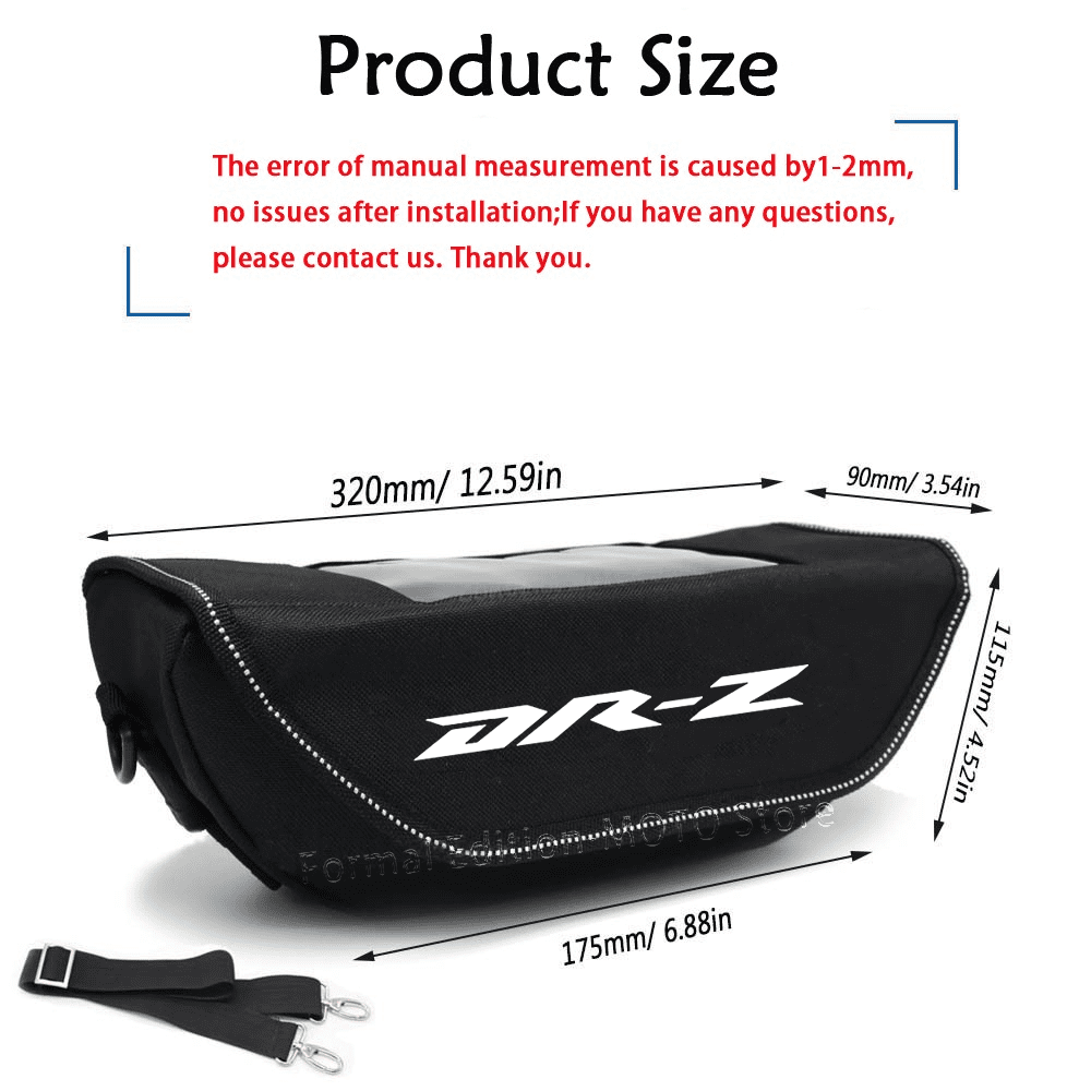 Handlebar Bag for DRZ400 DRZ400S DRZ400SM 2022 Adventure Sports ...