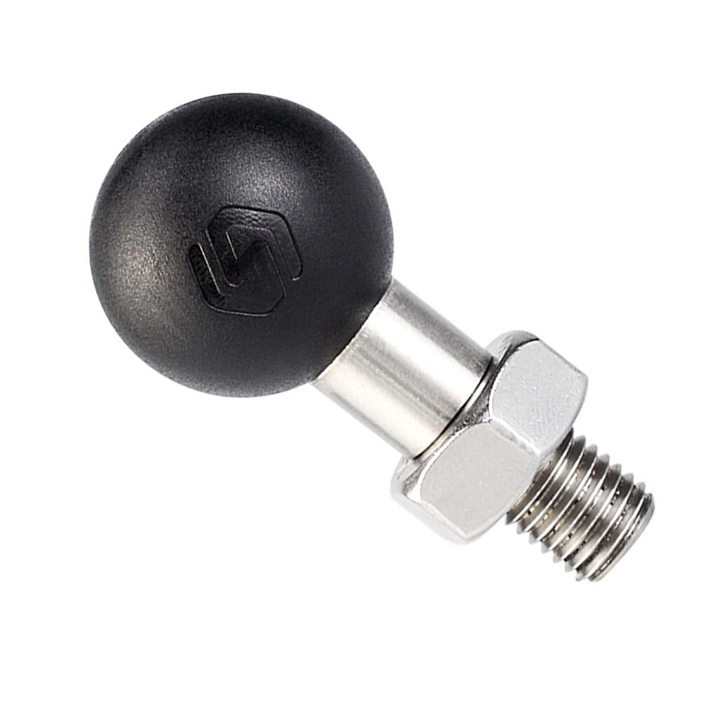 Handlebar Dash Clamp Cell Phone Mount Rear View Mirror Seat Ball Head ...