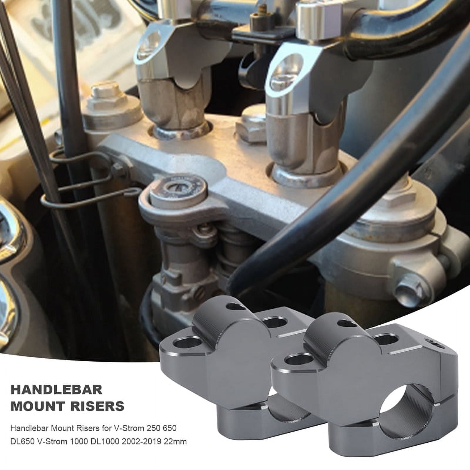 Handlebar Mount Risers for V-Strom 250 650 DL650 V-Strom 1000 DL1000 ...