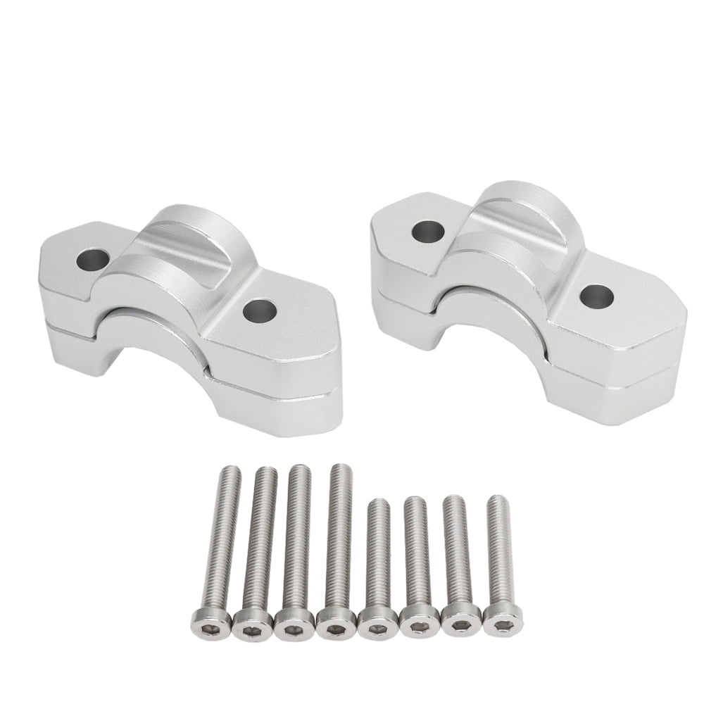 Handlebar Riser,Clamp Handle Riser 2pcs Risers Mount Clamp Alloy ...