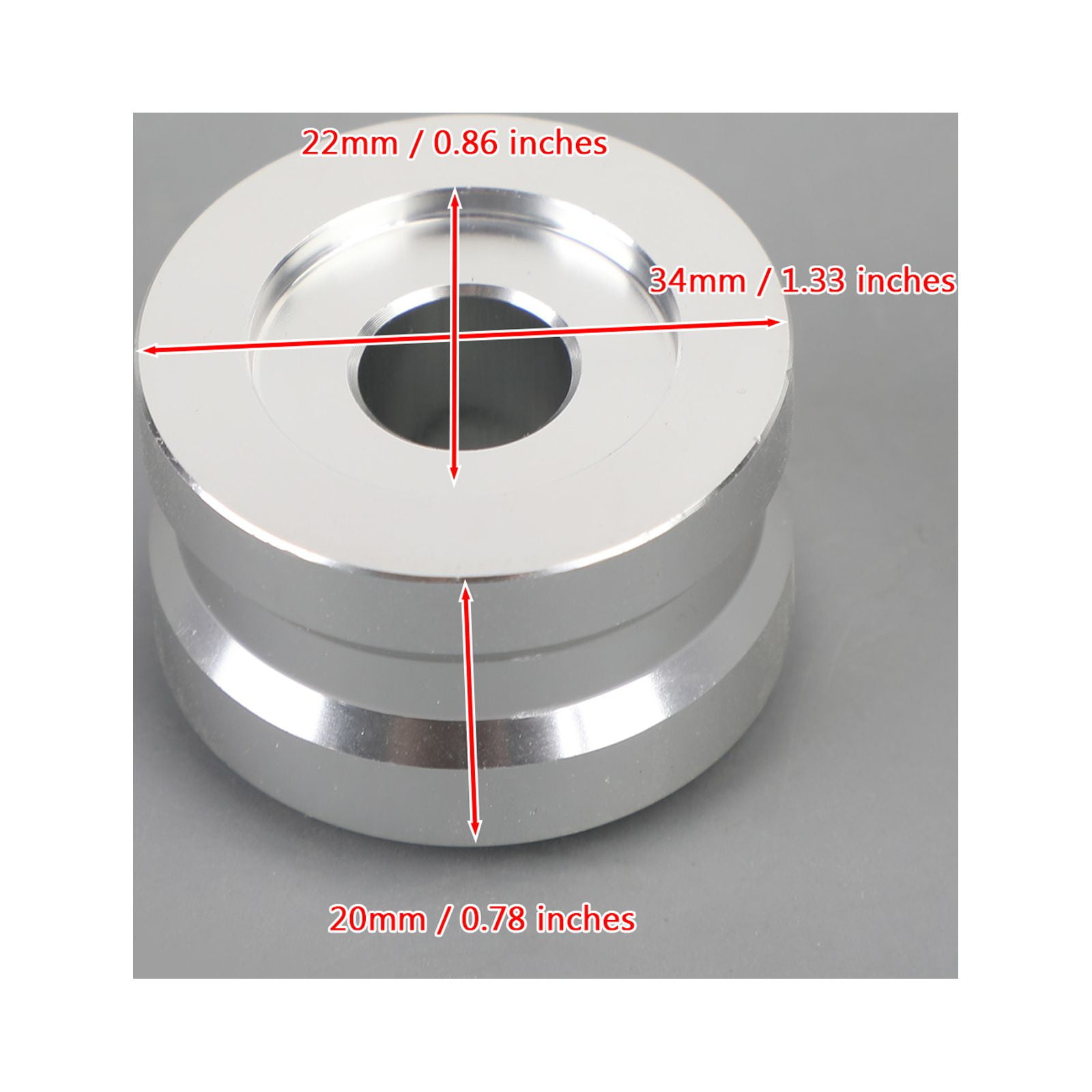 Handlebar Risers 20mm Silver For Suzuki V-Strom DL 1050/XT 2019-2020 ...