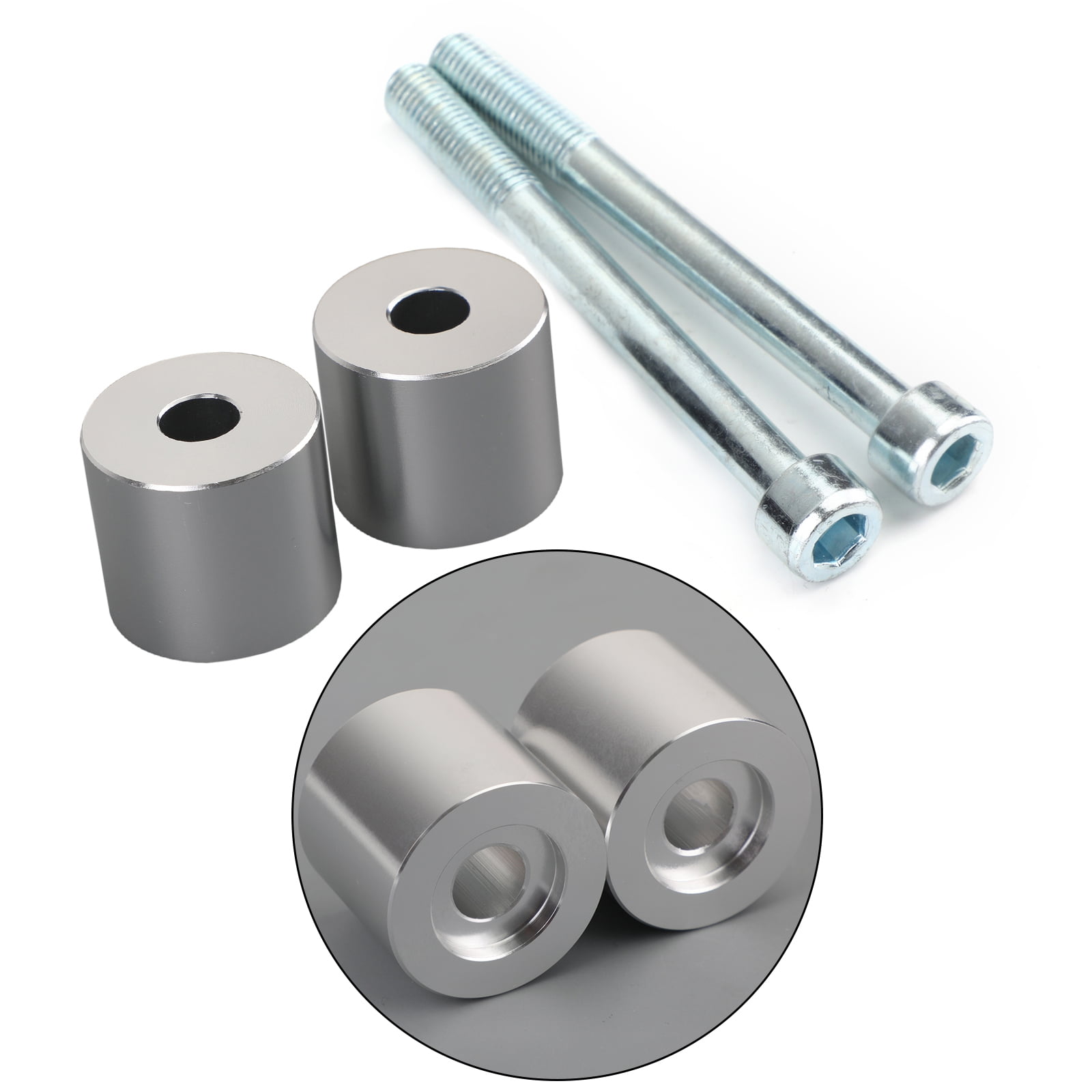 Handlebar Risers 30mm Silver For Ducati Multistrada 1200/S 1260 950/S ...