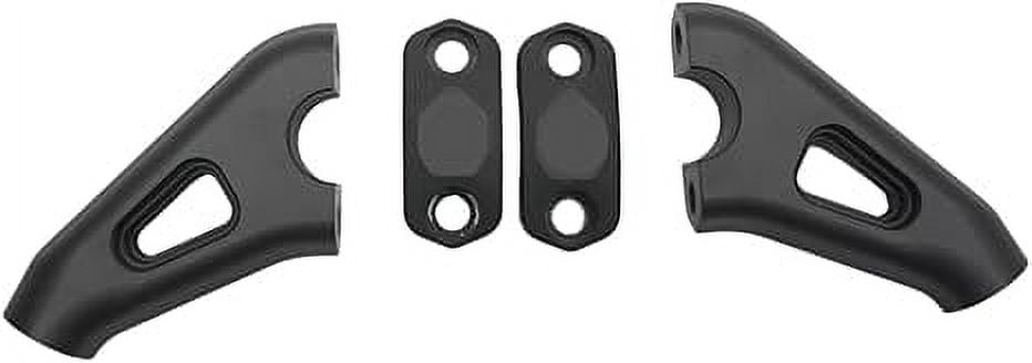 Handlebar Risers (BLACK) Fit for Royal Enfield INTERCEPTOR 650 ...