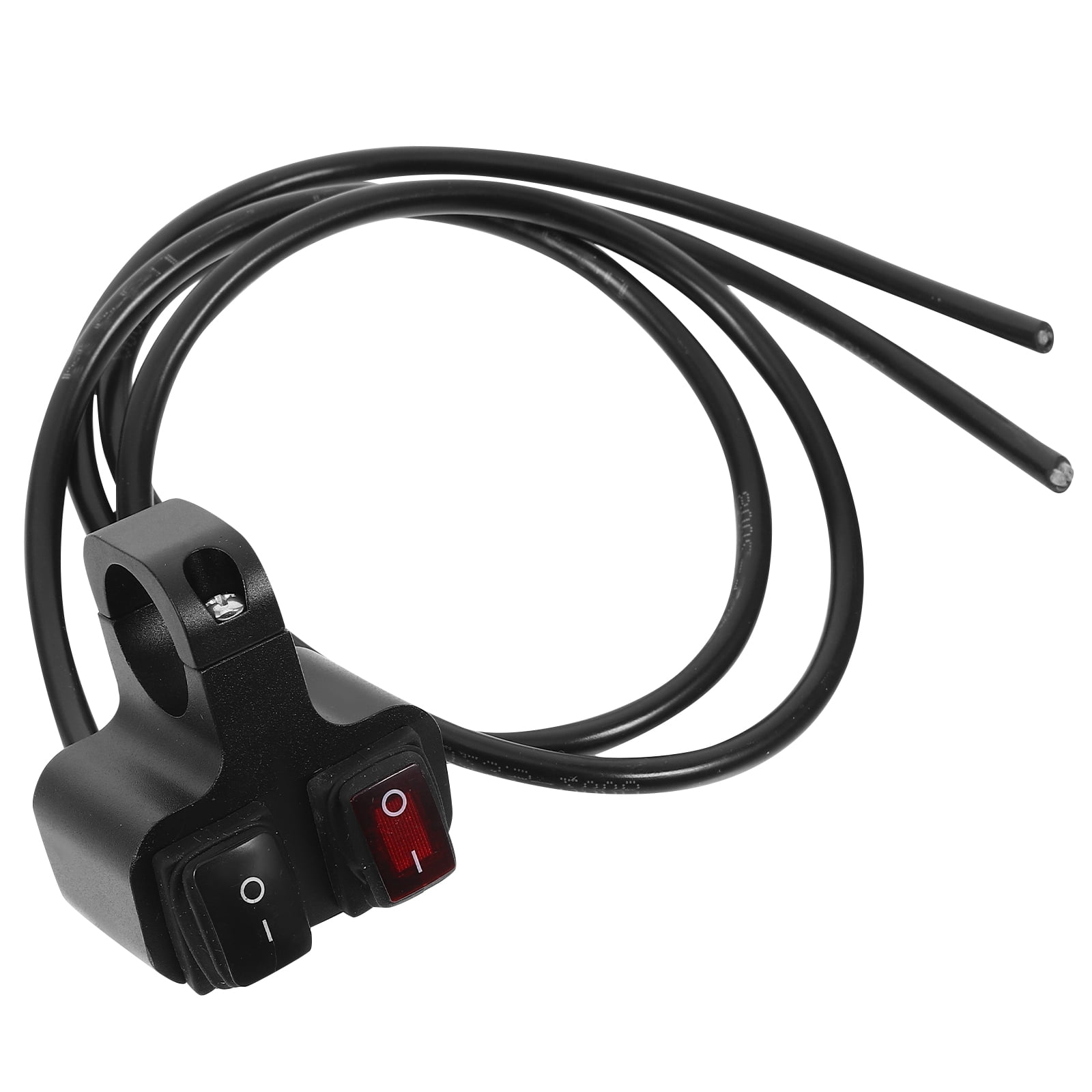 12v Motorcycle Spotlight Switch with Warning Light Control Supply ...